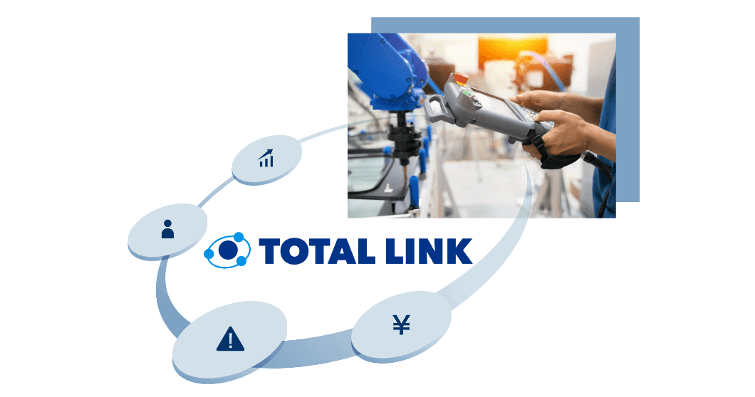 Total link (Overall improvement in Injection molding line）
